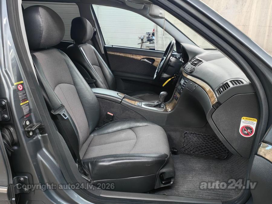 Pelēks Mercedes-Benz E-Class 2005 Viljandi, ar dzinēja tilpumu 2.10 L un nobraukumu 189 tūkst. km par 5490 €, foto 15 vietnē AUTOMOTO.COM.LV