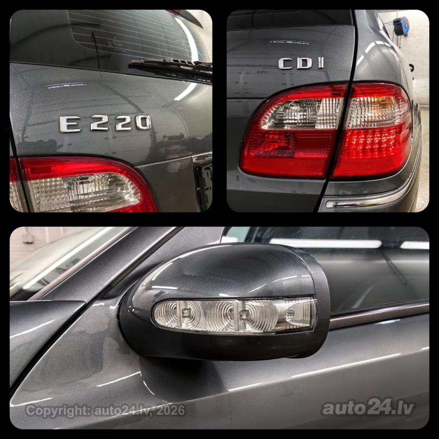 Pelēks Mercedes-Benz E-Class 2005 Viljandi, ar dzinēja tilpumu 2.10 L un nobraukumu 189 tūkst. km par 5490 €, foto 23 vietnē AUTOMOTO.COM.LV