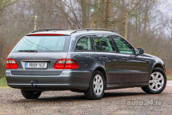 Grey Mercedes-Benz E-Class 2006 in Viljandi, with an engine capacity of 2.10 L and mileage of 276 thousand km for 5490 €, photo 6 on AUTOMOTO.COM.LV