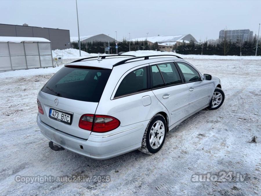 Pelēks Mercedes-Benz E-Class 2006 Tallina, ar dzinēja tilpumu 3.00 L un nobraukumu 394 tūkst. km par 2499 €, foto 4 vietnē AUTOMOTO.COM.LV