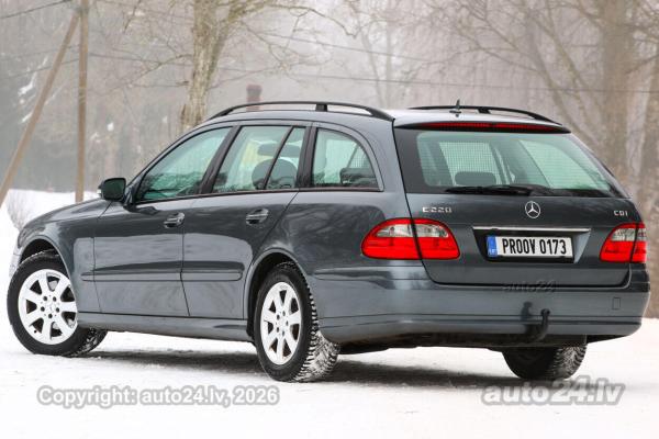 Grey Mercedes-Benz E-Class 2006 in Viljandi, with an engine capacity of 2.10 L and mileage of 276 thousand km for 5690 €, photo 3 on AUTOMOTO.COM.LV