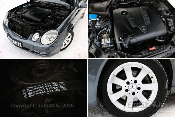 Grey Mercedes-Benz E-Class 2006 in Viljandi, with an engine capacity of 2.10 L and mileage of 276 thousand km for 5690 €, photo 5 on AUTOMOTO.COM.LV