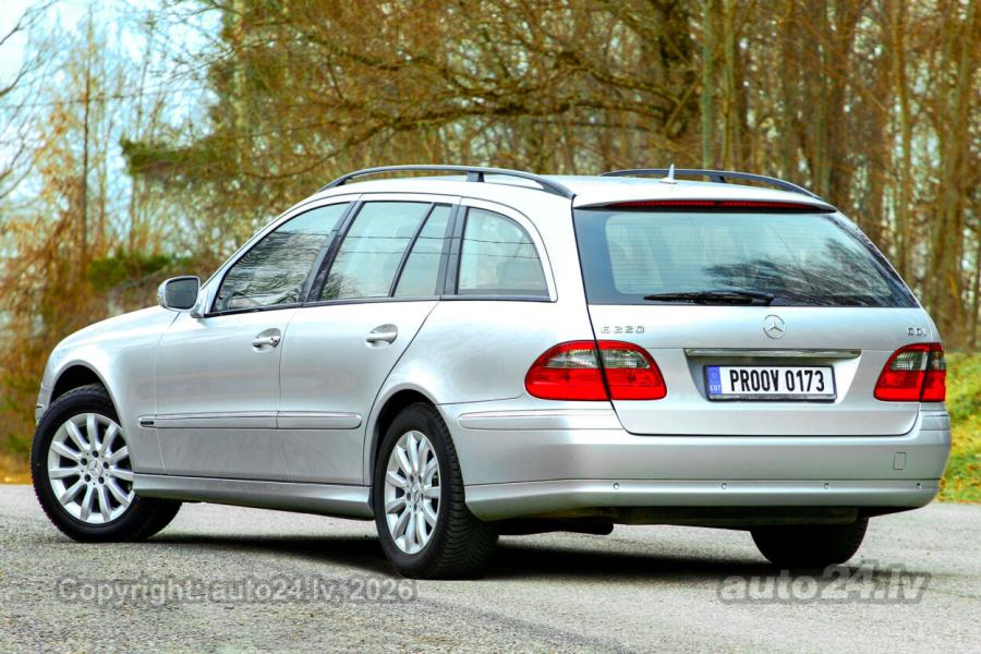 Grey Mercedes-Benz E-Class 2006 in Viljandi, with an engine capacity of 2.10 L and mileage of 289 thousand km for 5890 €, photo 2 on AUTOMOTO.COM.LV