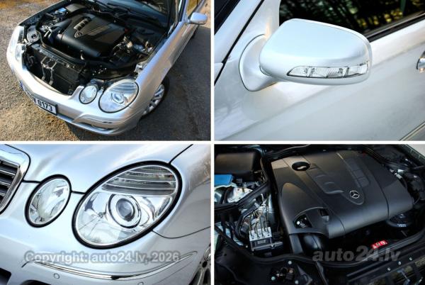 Grey Mercedes-Benz E-Class 2006 in Viljandi, with an engine capacity of 2.10 L and mileage of 289 thousand km for 5790 €, photo 5 on AUTOMOTO.COM.LV