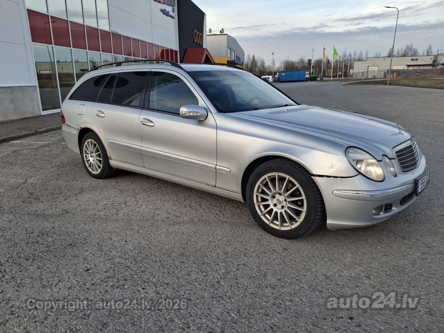 Grey Mercedes-Benz E-Class 2006 in Tallinn, with an engine capacity of 2.10 L and mileage of 440 thousand km for 850 €, photo 3 on AUTOMOTO.COM.LV
