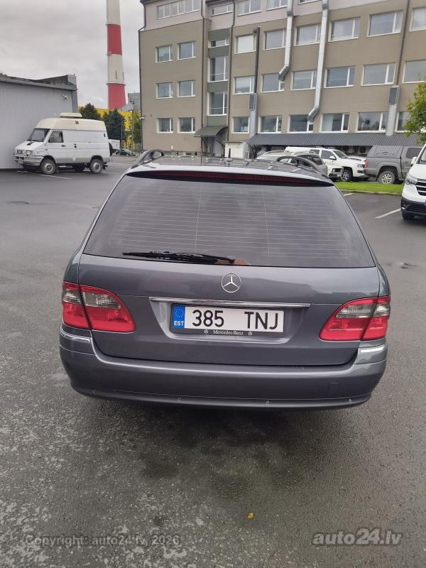 Grey Mercedes-Benz E-Class 2006 in Tallinn, with an engine capacity of 3.00 L and mileage of 176 thousand km for 8000 €, photo 5 on AUTOMOTO.COM.LV