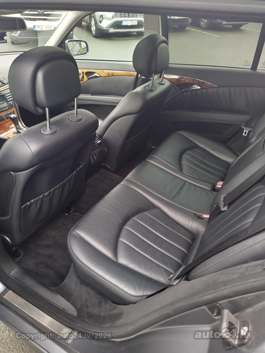 Grey Mercedes-Benz E-Class 2006 in Tallinn, with an engine capacity of 3.00 L and mileage of 176 thousand km for 8000 €, photo 13 on AUTOMOTO.COM.LV