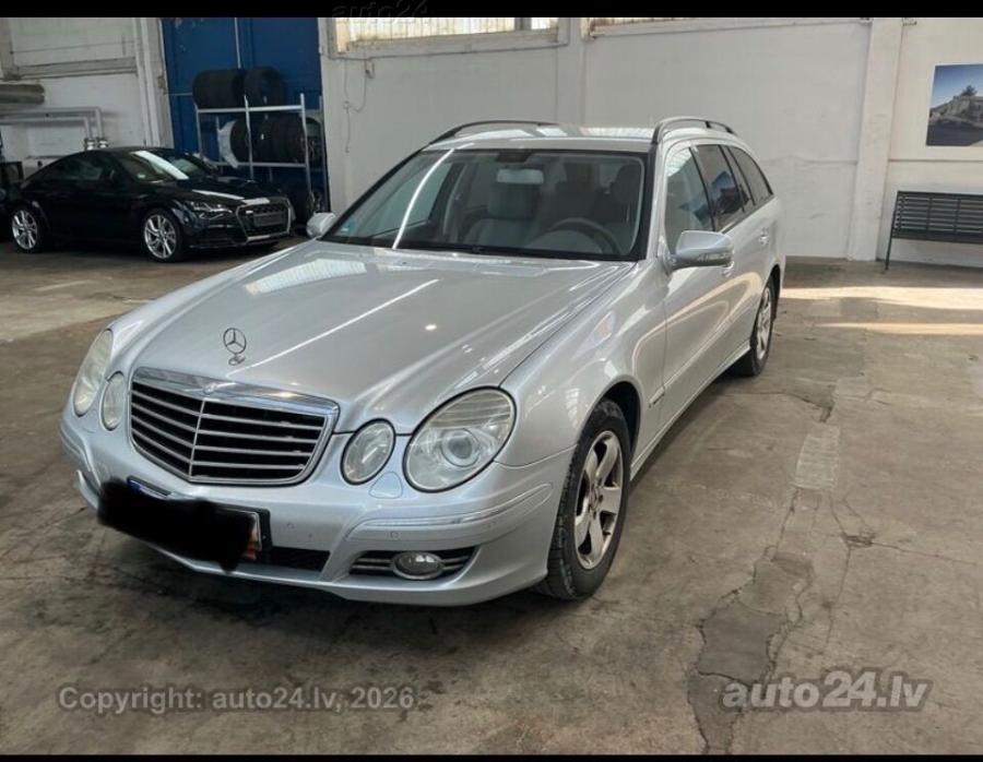 Pelēks Mercedes-Benz E-Class 2007 Tallina, ar dzinēja tilpumu 2.99 L un nobraukumu 291 tūkst. km par 6490 €, foto 1 vietnē AUTOMOTO.COM.LV