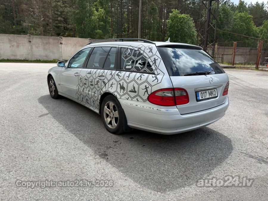 Pelēks Mercedes-Benz E-Class 2007 Tallina, ar dzinēja tilpumu 3.50 L un nobraukumu 303 tūkst. km par 2500 €, foto 7 vietnē AUTOMOTO.COM.LV
