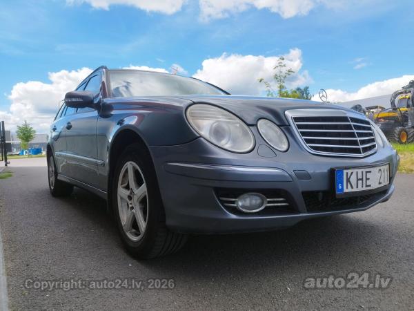 Grey Mercedes-Benz E-Class 2007 in Tartu, with an engine capacity of 3.00 L and mileage of 349 thousand km for 3990 €, photo 8 on AUTOMOTO.COM.LV