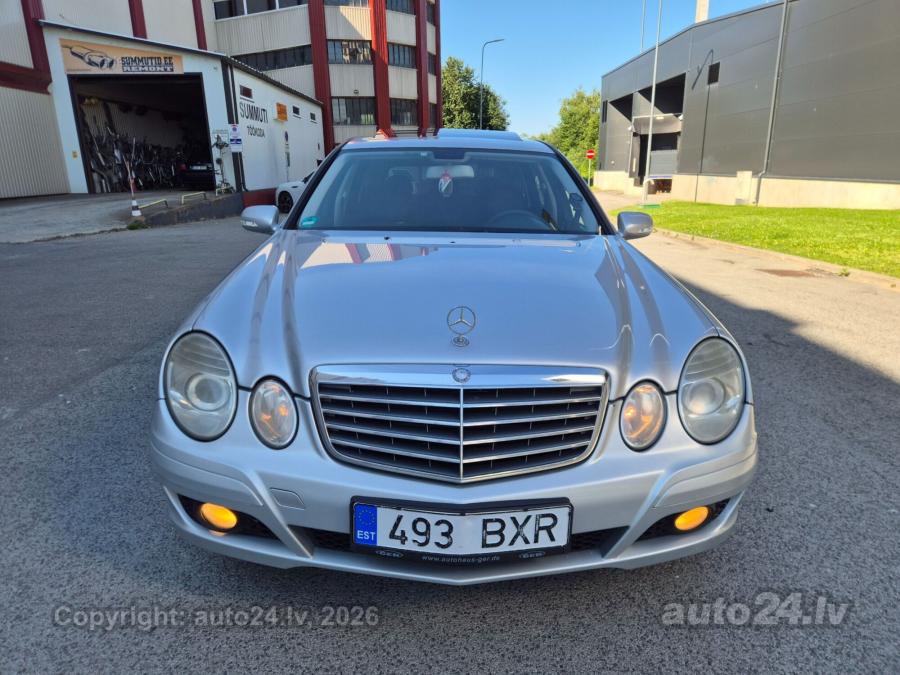 Pelēks Mercedes-Benz E-Class 2008 Tallina, ar dzinēja tilpumu 2.10 L un nobraukumu 360 tūkst. km par 2999 €, foto 3 vietnē AUTOMOTO.COM.LV