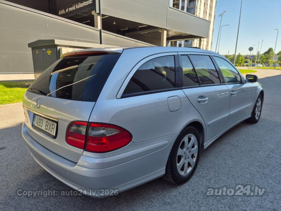 Pelēks Mercedes-Benz E-Class 2008 Tallina, ar dzinēja tilpumu 2.10 L un nobraukumu 360 tūkst. km par 2999 €, foto 5 vietnē AUTOMOTO.COM.LV