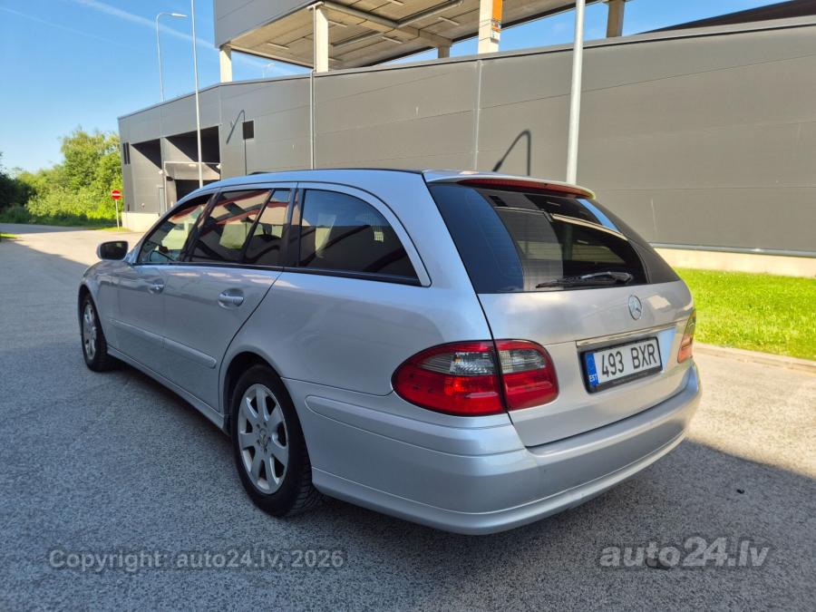 Pelēks Mercedes-Benz E-Class 2008 Tallina, ar dzinēja tilpumu 2.10 L un nobraukumu 360 tūkst. km par 2999 €, foto 6 vietnē AUTOMOTO.COM.LV
