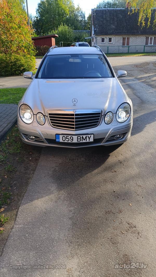 Grey Mercedes-Benz E-Class 2008 in Tallinn, with an engine capacity of 3.00 L and mileage of 0 thousand km for 4100 €, photo 1 on AUTOMOTO.COM.LV