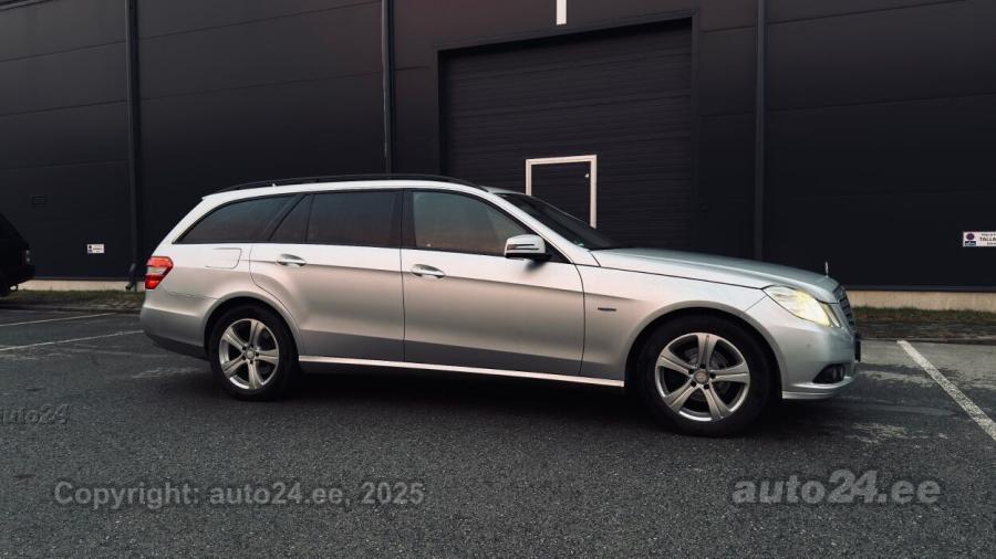 Grey Mercedes-Benz E-Class 2010 in Tallinn, with an engine capacity of 2.10 L and mileage of 314 thousand km for 8200 €, photo 2 on AUTOMOTO.COM.LV