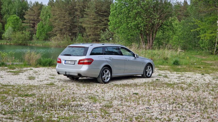 Grey Mercedes-Benz E-Class 2010 in Tallinn, with an engine capacity of 3.00 L and mileage of 439 thousand km for 5500 €, photo 5 on AUTOMOTO.COM.LV