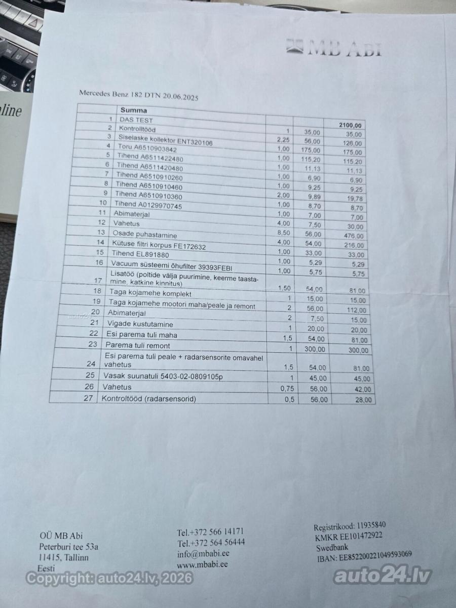 Серый Мерседес Е-Класс 2011 в Таллин, объемом двигателя 2.10 л и пробегом 379 тыс. км за 6890 €, фото 24 на AUTOMOTO.COM.LV