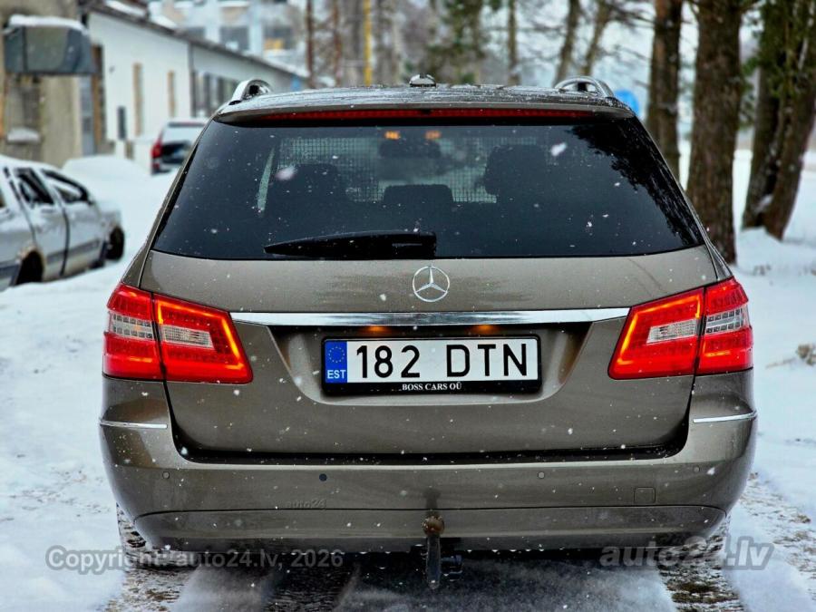 Grey Mercedes-Benz E-Class 2011 in Tallinn, with an engine capacity of 2.10 L and mileage of 379 thousand km for 5999 €, photo 6 on AUTOMOTO.COM.LV