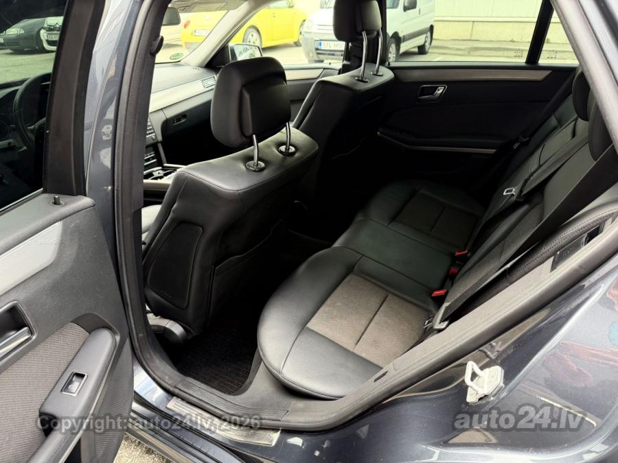 Grey Mercedes-Benz E-Class 2011 in Johvi, with an engine capacity of 3.00 L and mileage of 295 thousand km for 7500 €, photo 9 on AUTOMOTO.COM.LV