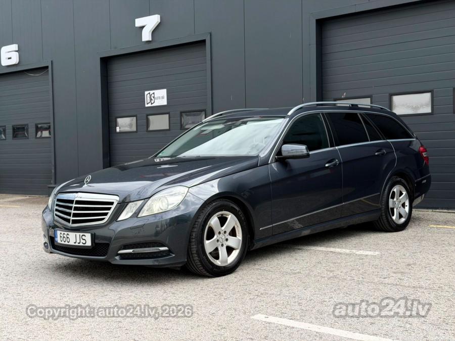 Grey Mercedes-Benz E-Class 2011 in Johvi, with an engine capacity of 3.00 L and mileage of 295 thousand km for 7500 €, photo 13 on AUTOMOTO.COM.LV