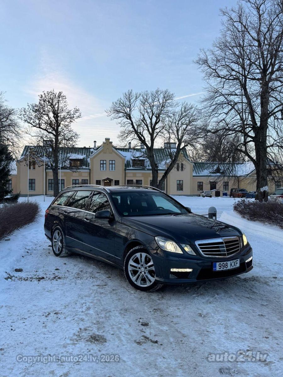 Grey Mercedes-Benz E-Class 2012 in Tallinn, with an engine capacity of 3.00 L and mileage of 311 thousand km for 11490 €, photo 6 on AUTOMOTO.COM.LV