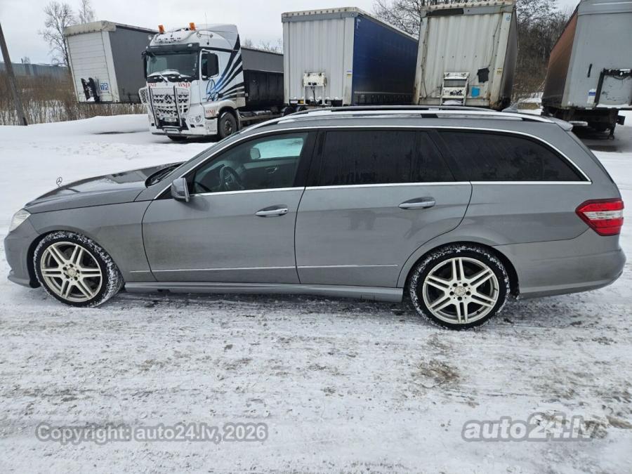 Grey Mercedes-Benz E-Class 2012 in Voru, with an engine capacity of 3.00 L and mileage of 270 thousand km for 13000 €, photo 3 on AUTOMOTO.COM.LV