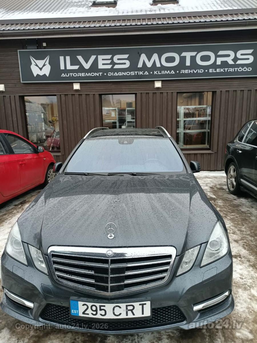 Grey Mercedes-Benz E-Class 2012 in Tallinn, with an engine capacity of 3.00 L and mileage of 391 thousand km for 7900 €, photo 1 on AUTOMOTO.COM.LV