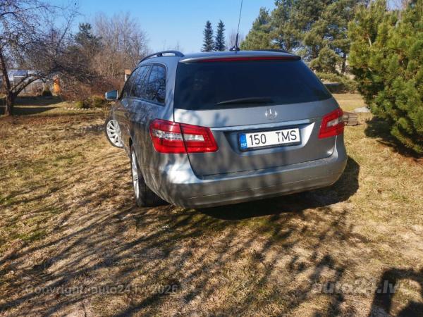 Grey Mercedes-Benz E-Class 2012 in Jogeva, with an engine capacity of 2.10 L and mileage of 550 thousand km for 4900 €, photo 7 on AUTOMOTO.COM.LV