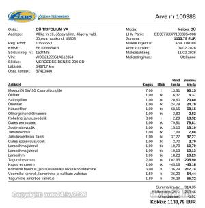 Серый Мерседес Е-Класс 2012 в Йыгева, объемом двигателя 2.10 л и пробегом 550 тыс. км за 4900 €, фото 16 на AUTOMOTO.COM.LV