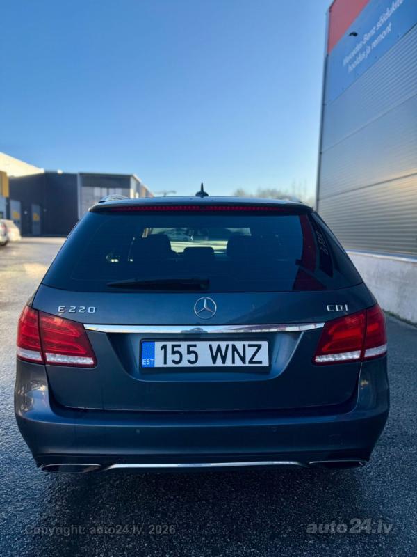 Grey Mercedes-Benz E-Class 2013 in Tallinn, with an engine capacity of 2.10 L and mileage of 276 thousand km for 8990 €, photo 6 on AUTOMOTO.COM.LV
