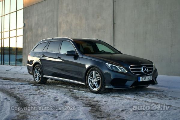 Grey Mercedes-Benz E-Class 2014 in Tallinn, with an engine capacity of 2.10 L and mileage of 353 thousand km for 10999 €, photo 1 on AUTOMOTO.COM.LV