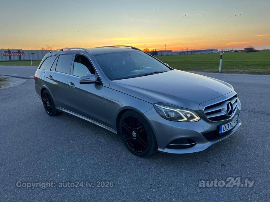 Grey Mercedes-Benz E-Class 2014 in Tartu, with an engine capacity of 2.10 L and mileage of 296 thousand km for 11500 €, photo 1 on AUTOMOTO.COM.LV