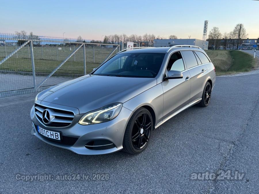 Grey Mercedes-Benz E-Class 2014 in Tartu, with an engine capacity of 2.10 L and mileage of 296 thousand km for 11500 €, photo 3 on AUTOMOTO.COM.LV