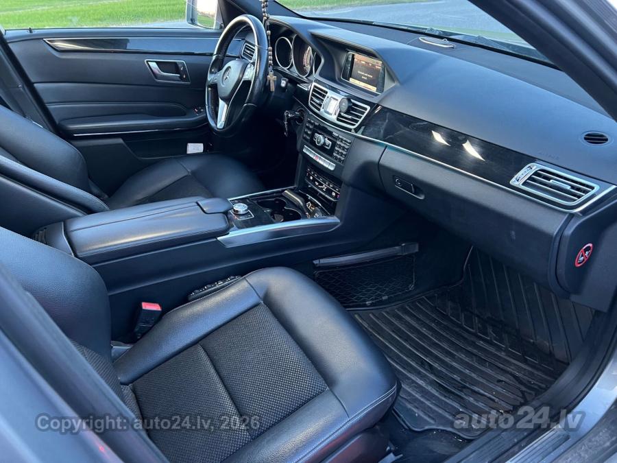 Grey Mercedes-Benz E-Class 2014 in Tartu, with an engine capacity of 2.10 L and mileage of 296 thousand km for 11500 €, photo 7 on AUTOMOTO.COM.LV