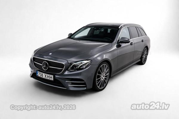 Grey Mercedes-Benz E-Class 2016 in Tallinn, with an engine capacity of 2.00 L and mileage of 348 thousand km for 16900 €, photo 1 on AUTOMOTO.COM.LV