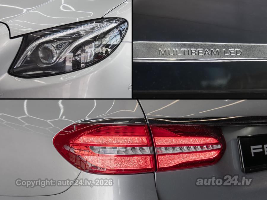 Grey Mercedes-Benz E-Class 2017 in Tallinn, with an engine capacity of 3.00 L and mileage of 208 thousand km for 29900 €, photo 4 on AUTOMOTO.COM.LV