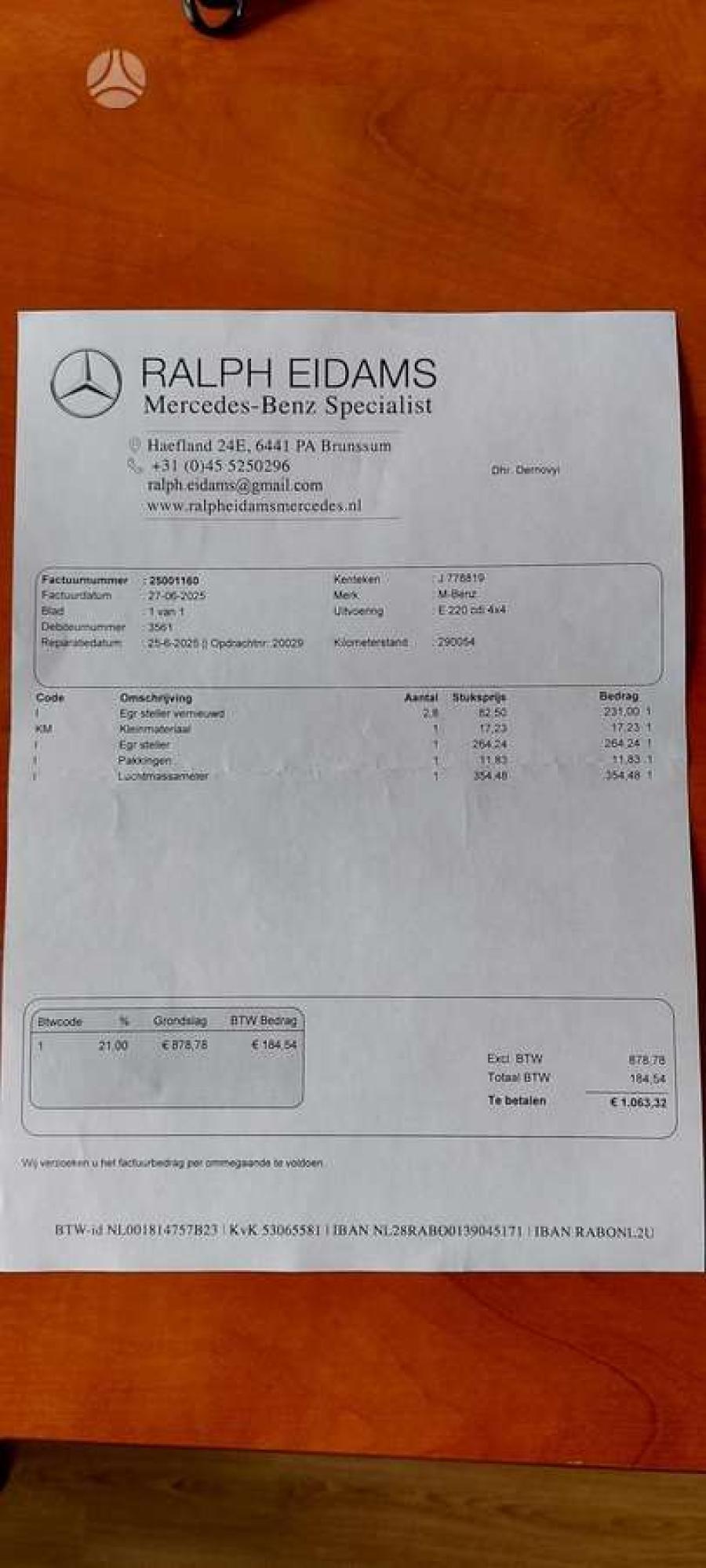 Grey Mercedes-Benz E-Class 2017 in Vilnius, with an engine capacity of 1.95 L and mileage of 315 thousand km for 20000 €, photo 27 on AUTOMOTO.COM.LV