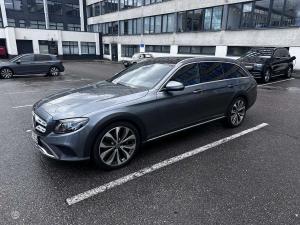 Grey Mercedes-Benz E-Class 2017 in Vilnius, with an engine capacity of 1.95 L and mileage of 174 thousand km for 21900 €, photo  on AUTOMOTO.COM.LV