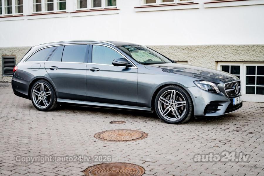 Grey Mercedes-Benz E-Class 2019 in Tallinn, with an engine capacity of 2.00 L and mileage of 82 thousand km for 24999 €, photo 2 on AUTOMOTO.COM.LV