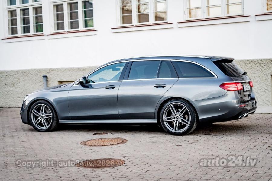 Grey Mercedes-Benz E-Class 2019 in Tallinn, with an engine capacity of 2.00 L and mileage of 82 thousand km for 24999 €, photo 5 on AUTOMOTO.COM.LV