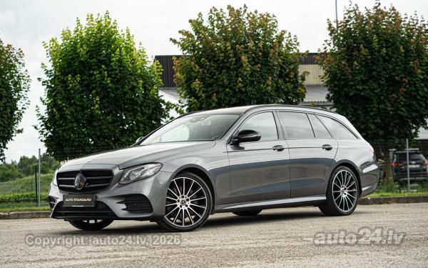Grey Mercedes-Benz E-Class 2019 in Tartu, with an engine capacity of 2.90 L and mileage of 180 thousand km for 27500 €, photo 5 on AUTOMOTO.COM.LV