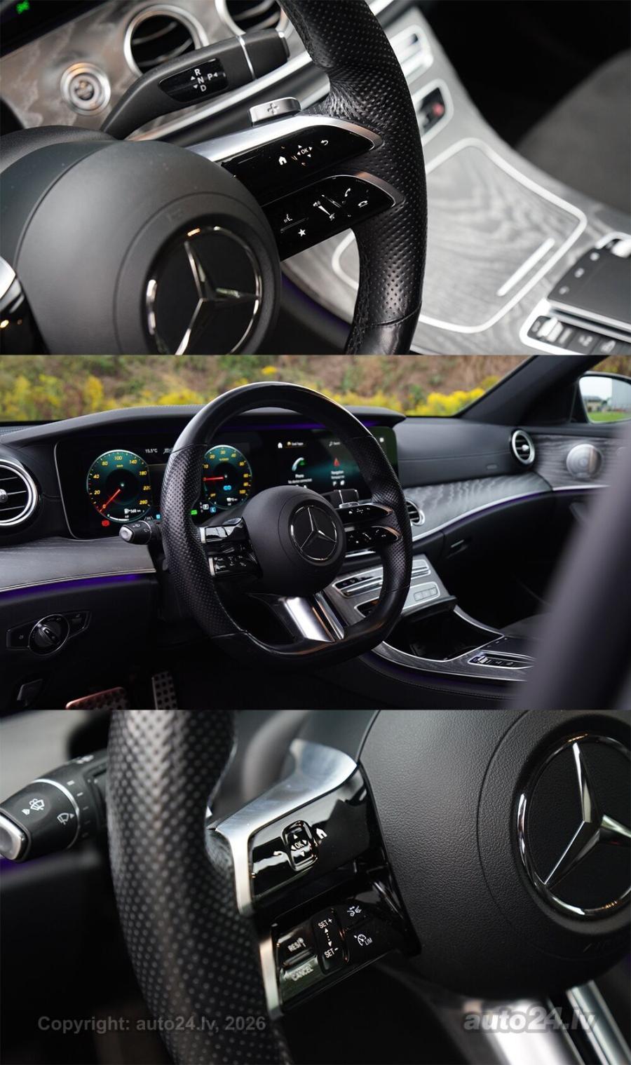 Grey Mercedes-Benz E-Class 2020 in Voru, with an engine capacity of 2.00 L and mileage of 139 thousand km for 32900 €, photo 9 on AUTOMOTO.COM.LV