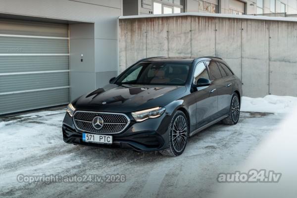 Grey Mercedes-Benz E-Class 2024 in Tartu, with an engine capacity of 2.00 L and mileage of 38 thousand km for 64900 €, photo 11 on AUTOMOTO.COM.LV