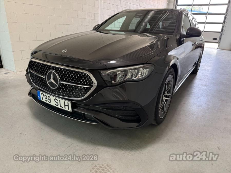 Grey Mercedes-Benz E-Class 2024 in Tartu, with an engine capacity of 2.00 L and mileage of 29 thousand km for 53900 €, photo 12 on AUTOMOTO.COM.LV