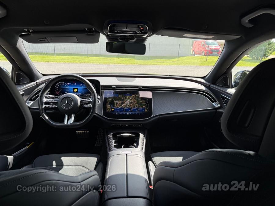 Grey Mercedes-Benz E-Class 2024 in Tartu, with an engine capacity of 2.00 L and mileage of 29 thousand km for 53900 €, photo 16 on AUTOMOTO.COM.LV