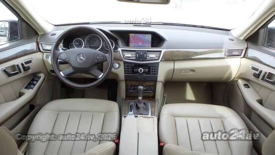 Sarkans Mercedes-Benz E-Class 2009 Tallina, ar dzinēja tilpumu 2.10 L un nobraukumu 300 tūkst. km par 7990 €, foto 5 vietnē AUTOMOTO.COM.LV