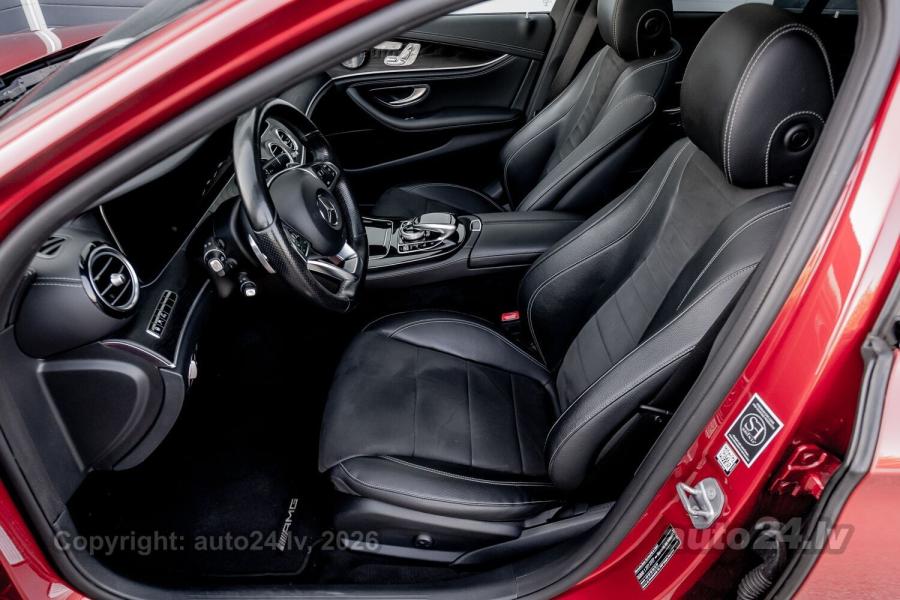 Red Mercedes-Benz E-Class 2017 in Parnu, with an engine capacity of 3.00 L and mileage of 180 thousand km for 22900 €, photo 15 on AUTOMOTO.COM.LV