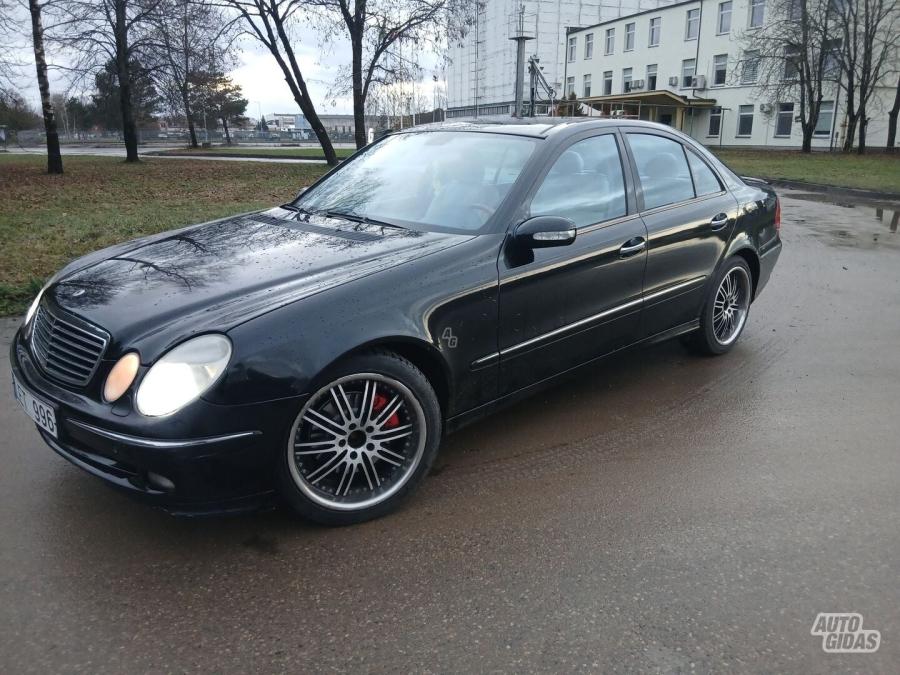 Mercedes-Benz E-Class 2006 Jonava, ar dzinēja tilpumu 3.20 L un nobraukumu 335 tūkst. km par 2800 €, foto 4 vietnē AUTOMOTO.COM.LV