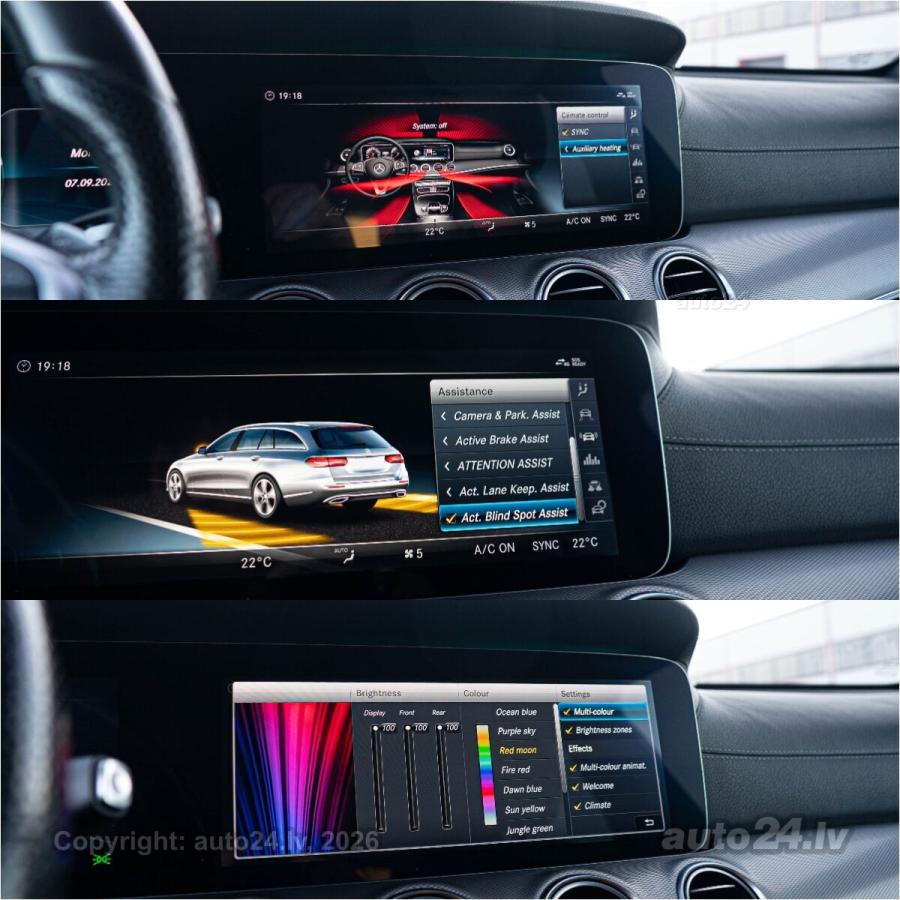 Mercedes-Benz E-Class 2017 in Tartu, with an engine capacity of 2.00 L and mileage of 209 thousand km for 20500 €, photo 30 on AUTOMOTO.COM.LV