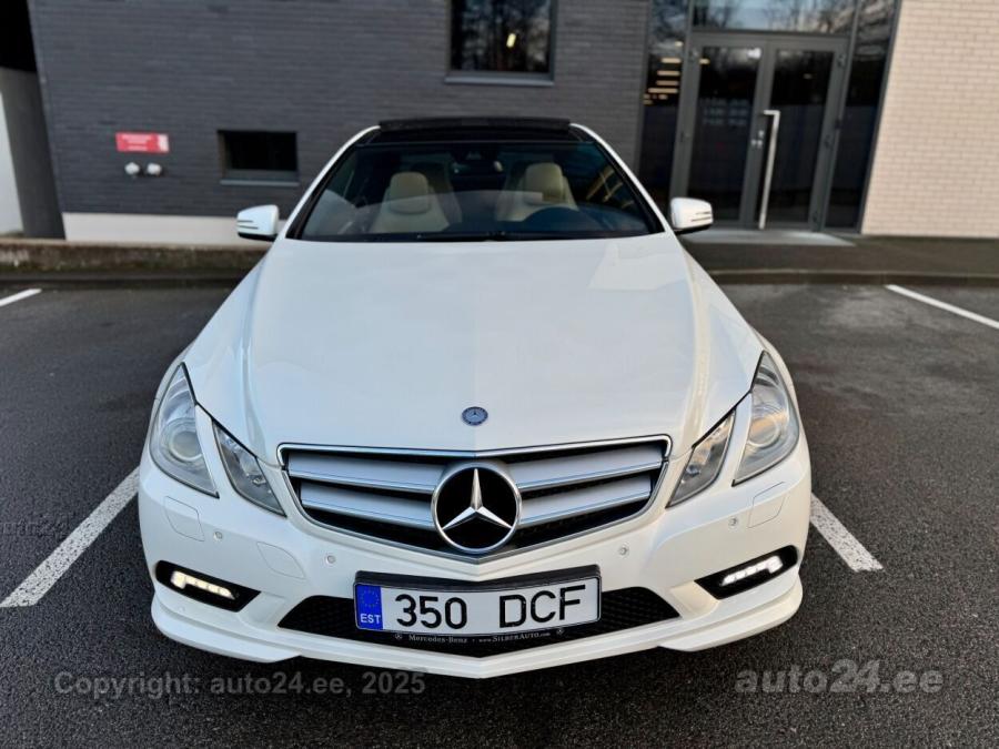 White Mercedes-Benz E-Class 2010 in Tallinn, with an engine capacity of 3.50 L and mileage of 168 thousand km for 7900 €, photo 2 on AUTOMOTO.COM.LV
